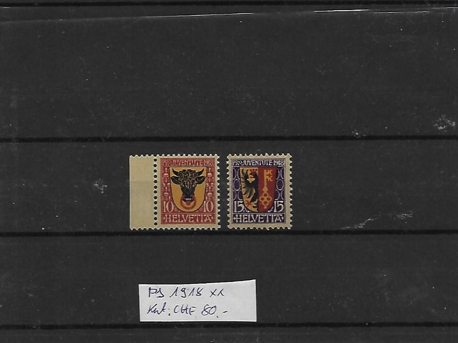 PJ ** 1918 Kat: CHF 80.- | Kaufen auf Ricardo