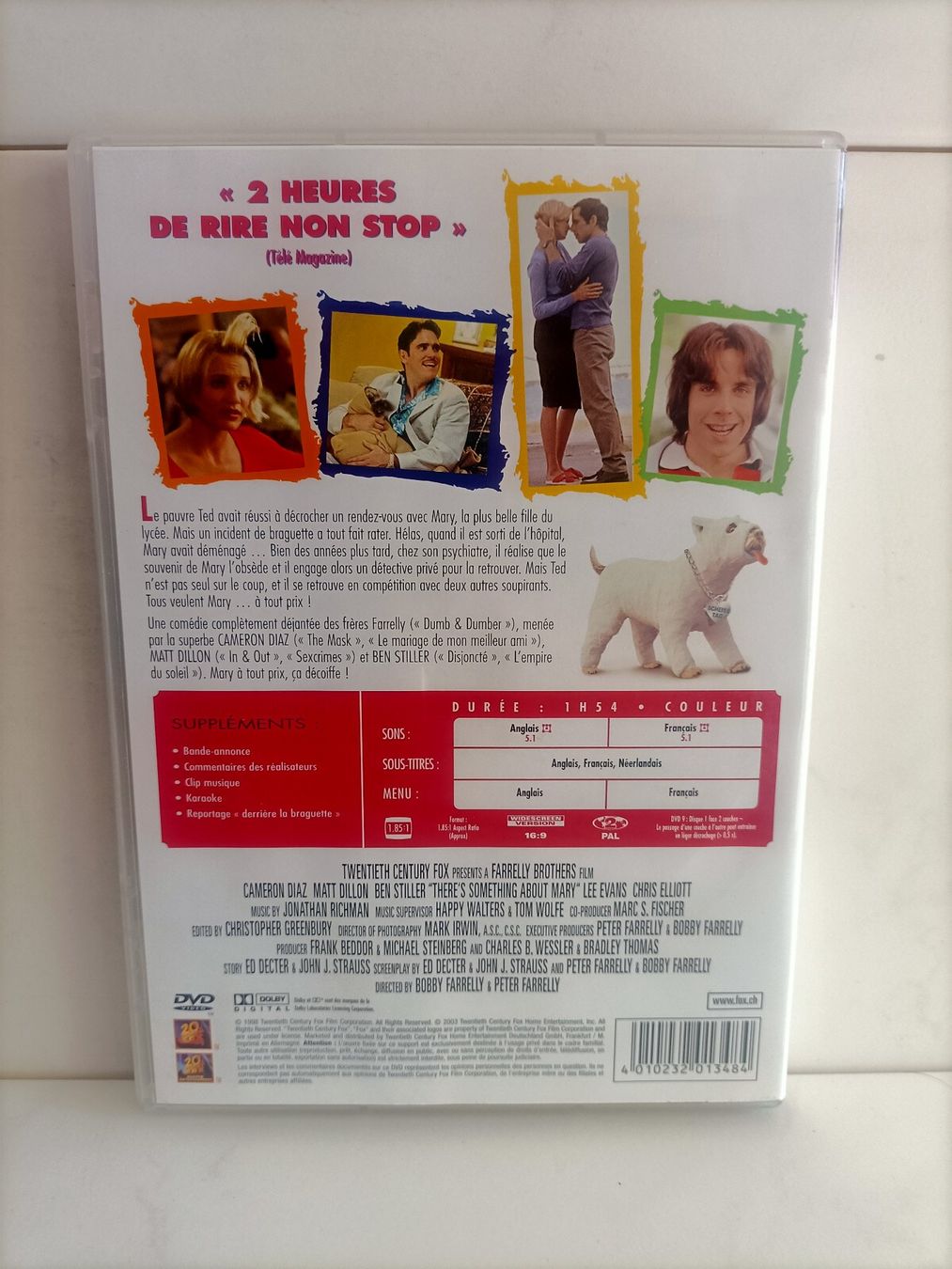 DVD Mary à tout prix (fr/uk) Cameron Diaz Matt Dillon (D'occasion) à crans montana pour CHF 3 ...