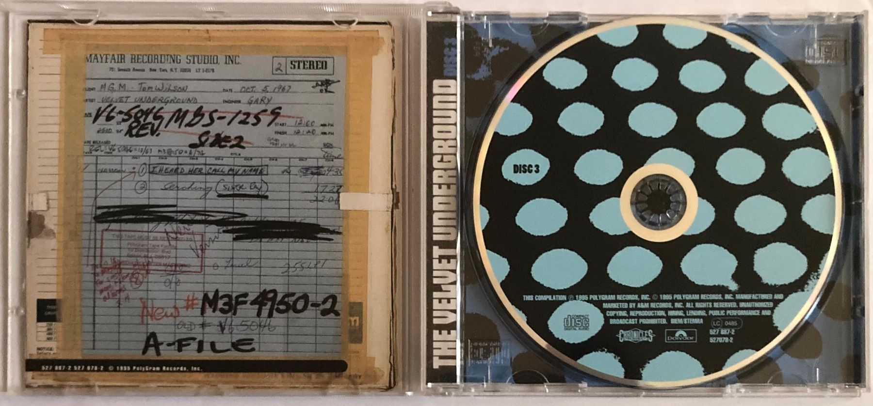 THE VELVET UNDERGROUND - PEEL SLOWLY AND SEE (CD N°3) (D'occasion) à ...