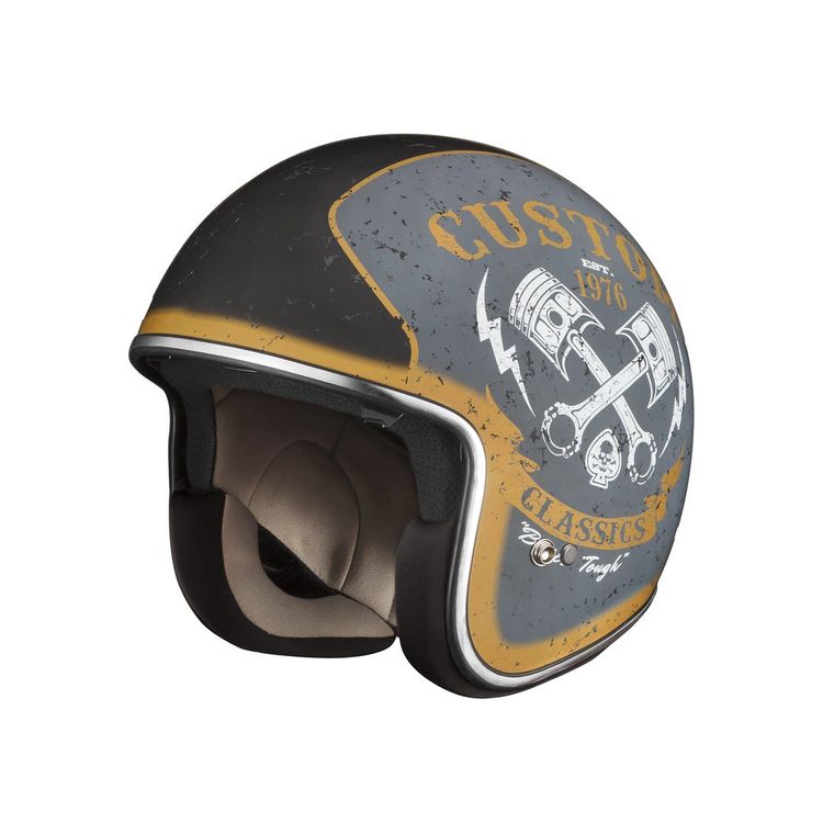 HELM IXS CAFE RACER CUSTOM MIT COOLEM LOGO (Neu und originalverpackt ...