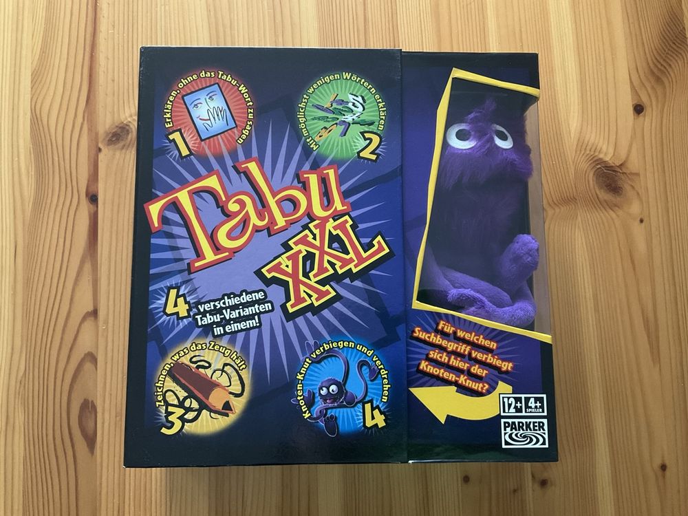 Hasbro Partyspiel: Tabu XXL mit Knotenknut (Neu (gemäss Beschreibung ...