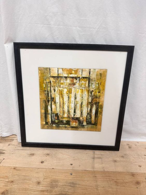 Abstrakte Gemälde signiert 50x50 N 7285 (Gebraucht) in Roggwil BE für CHF 4 – nur Abholung auf ...