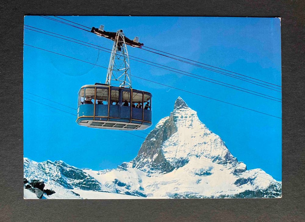 AK Luftseilbahn Zermatt Trockener Steg Matterhorn | Kaufen auf Ricardo