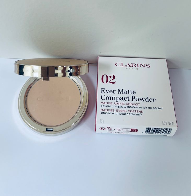 Clarins - Ever Matte Compact Powder - 02 Light (Gebraucht) in Zofingen ...