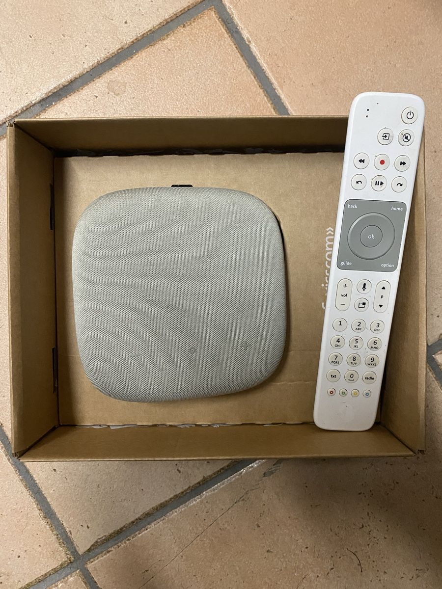 Swisscom TV Box IP2000, Top Zustand, wie neu! (Gebraucht) in Rorschach ...