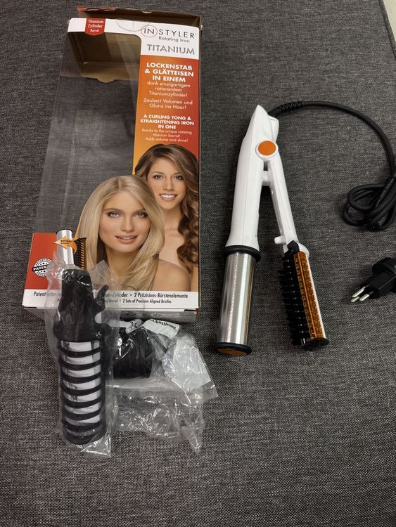 InStyler Titan Lockendreher & Glätteisen 2in1 (Neu und originalverpackt ...