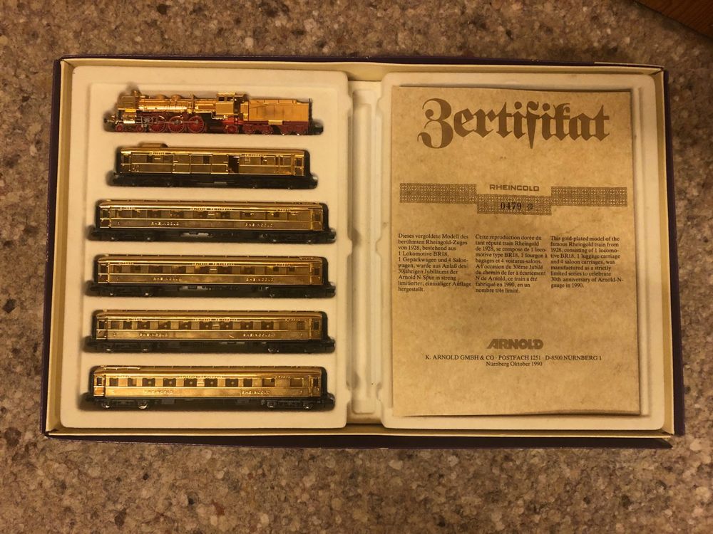 Set doré Rheingold Arnold 0167 (Neu und originalverpackt) in Rances für ...