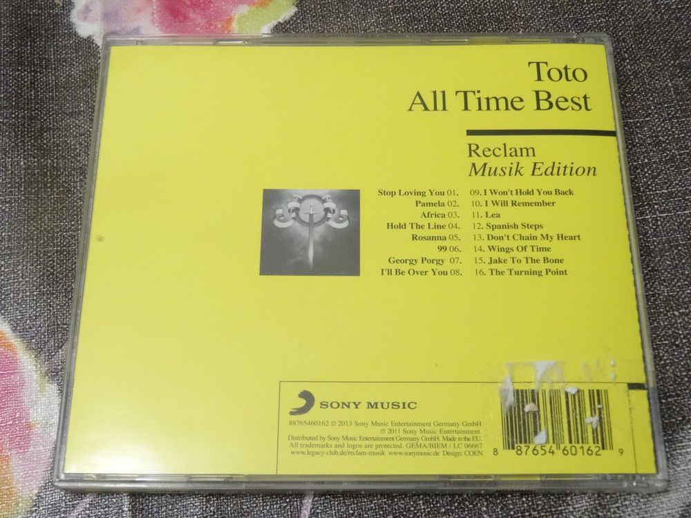 Toto - All time best CD (Gebraucht) in Olten für CHF 3 – mit Lieferung ...