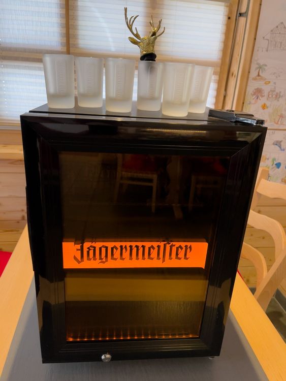 Jägermeister Mini Freezer inkl. 6 Gläser | Acheter sur Ricardo