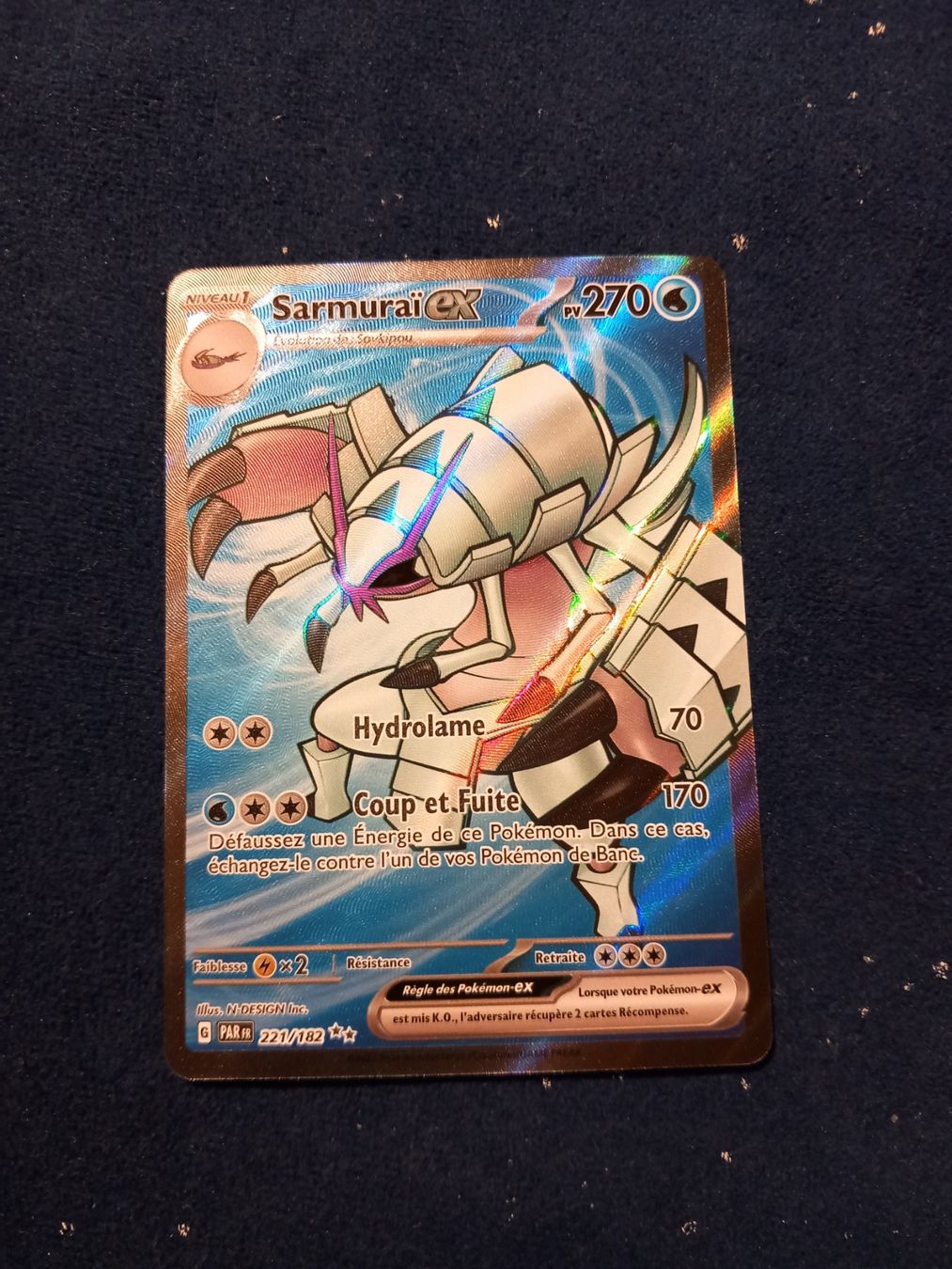 Sarmuraï EX/Golisopod EX Full Art (FR) Paradox Rift - PAR221 (Neu ...