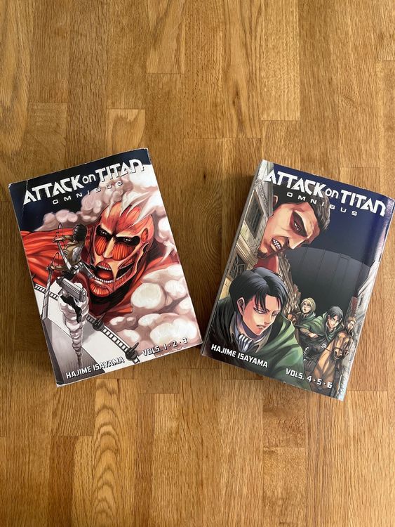 Attack on Titan Omnibus x2 : 1-2-3 and 4-5-6 (Gebraucht) in Meilen für CHF 20 – mit Lieferung ...