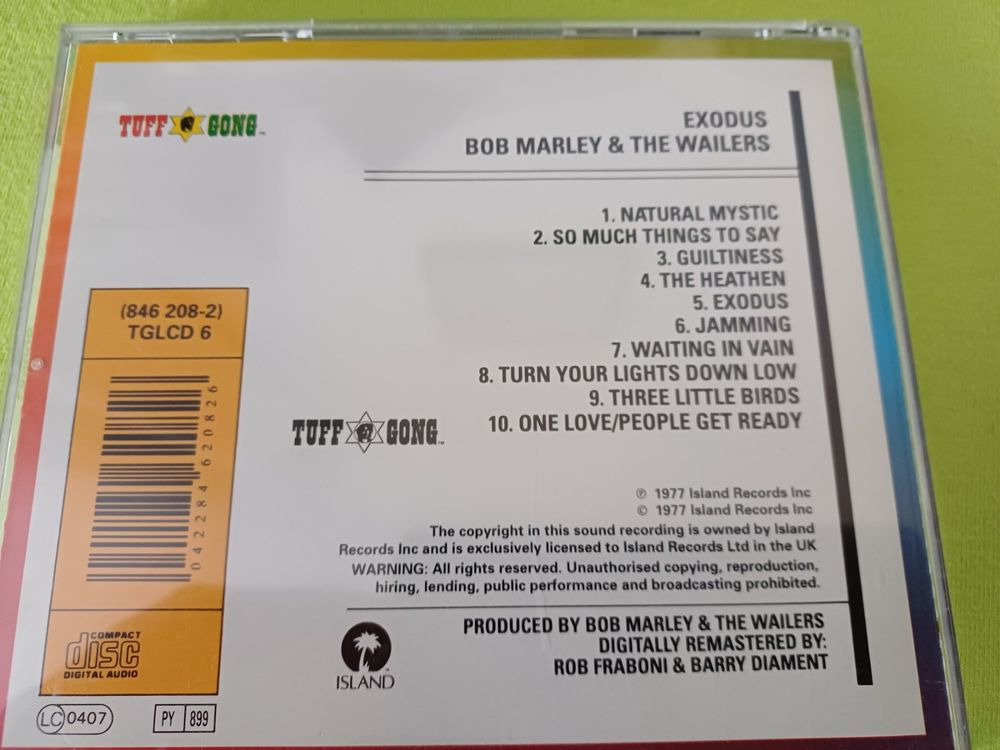 CD Bob Marley Exodus (Gebraucht) in Aarberg für CHF 4.6 – mit Lieferung auf Ricardo kaufen