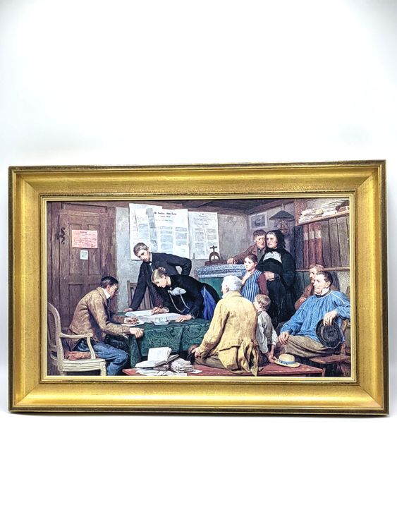 Albert Anker, 7 schöne Bilder, Druck mit Holzrahmen (Gebraucht) in ...