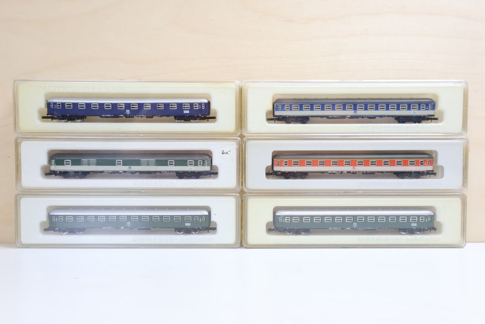 Märklin mini club 6 x Personenwagen 8710/11 | Kaufen auf Ricardo