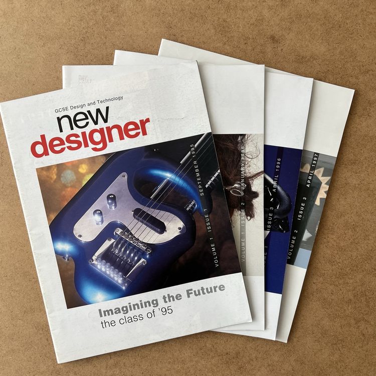 Vintage "New Designer" Magazines - GCSE, 1995-1997 (Gebraucht) in Basel ...
