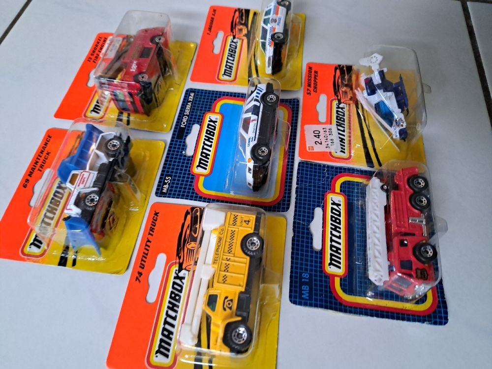 MATCHBOX SAMMLUNG aus 90er Jahren NEU OVP mit FORD SIERRA | Kaufen auf ...