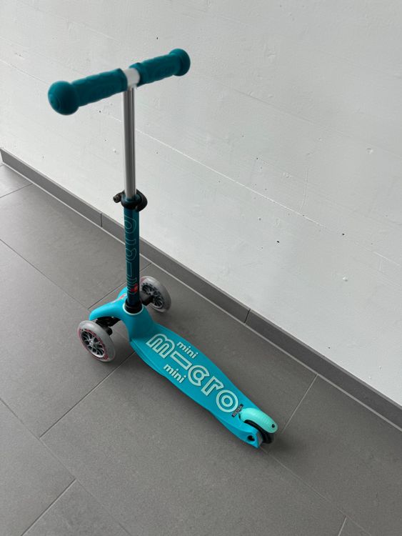 Micro Mini Deluxe Aqua Scooter türkis 3-Rad (neuwertig) | Kaufen auf Ricardo