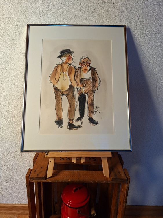 Original Kurt Metzler Aquarell (Gebraucht) in für CHF 86 – mit ...