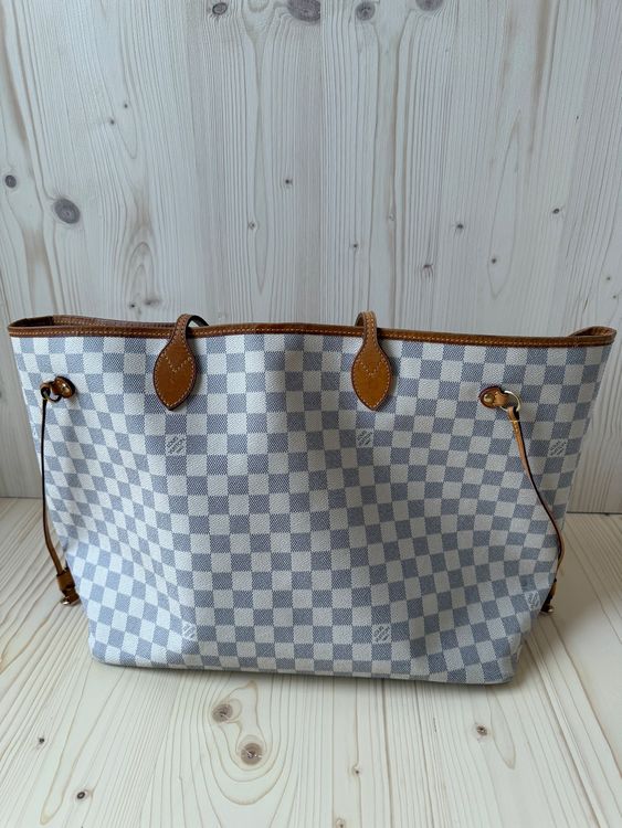 LOUIS VUITTON Damier Azur Neverfull GM Sac Tasche (Gebraucht) in ...