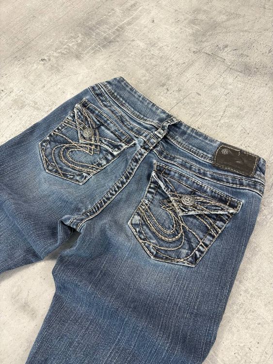 Vintage Miss Me Style Bootcut Low Waist Jeans (S) (Neu (gemäss ...