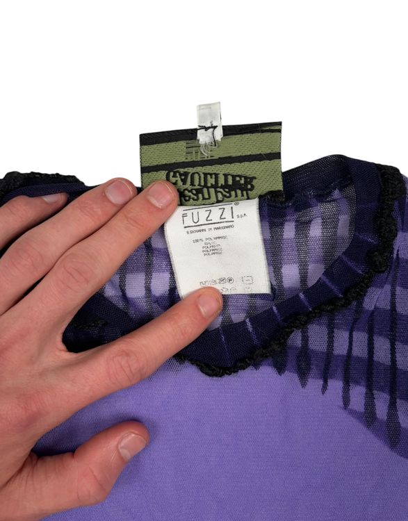 Jean Paul Gaultier AW01 Garbo Dietrich Mesh Top (Gebraucht) in ...