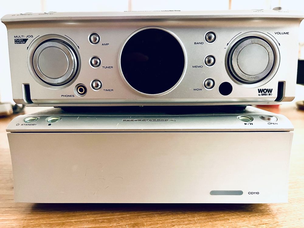 Marantz Stereoanlage CD/MD Receiver SR110 CD110 (Gebraucht) in Thalwil ...