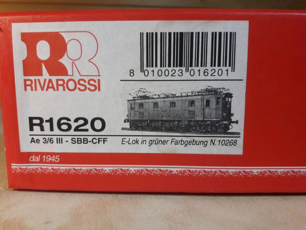 RIVAROSSI SBB Ae 3/6 III H0 GS (Gebraucht) in für CHF 175 – mit Lieferung auf Ricardo kaufen