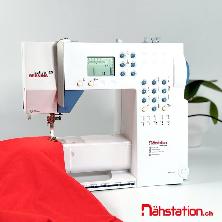 Bernina Activa 125 Revidiert mit 6 Monate Garantie (Gebraucht) in ...