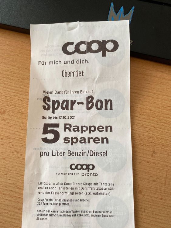 5 Rappen Coop Pronto Kaufen Auf Ricardo