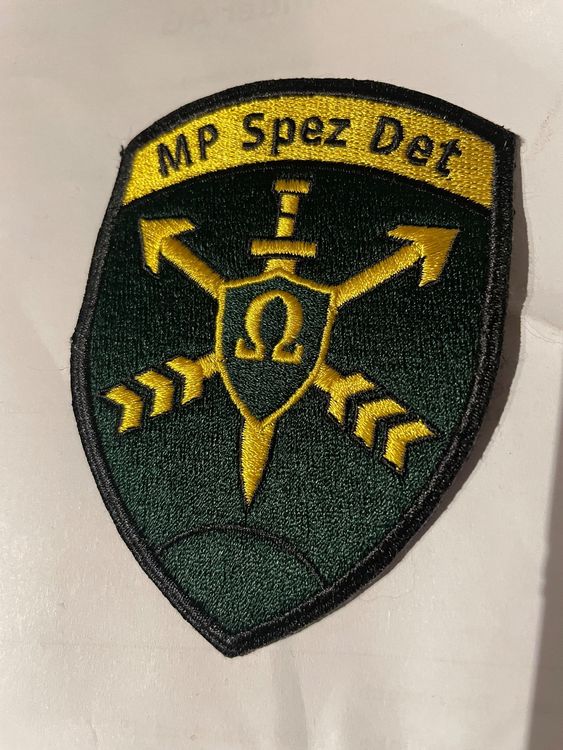 Original Patch MP Spet Det | Kaufen auf Ricardo