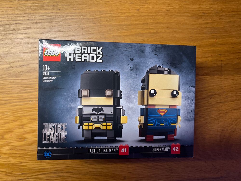 Neu/ungeöffnet Lego Brick Headz 41610 Batman/Superman (Neu und ...