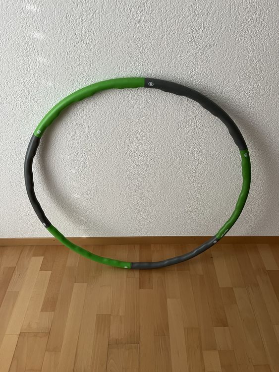 Hula Hoop Reifen Fitness Fitnessreifen grün grau Sport (Gebraucht) in ...