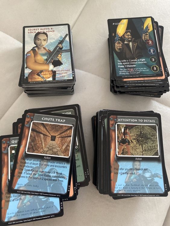 Tomb Raider Card game ca 400 Karten (Neu (gemäss Beschreibung)) in ...