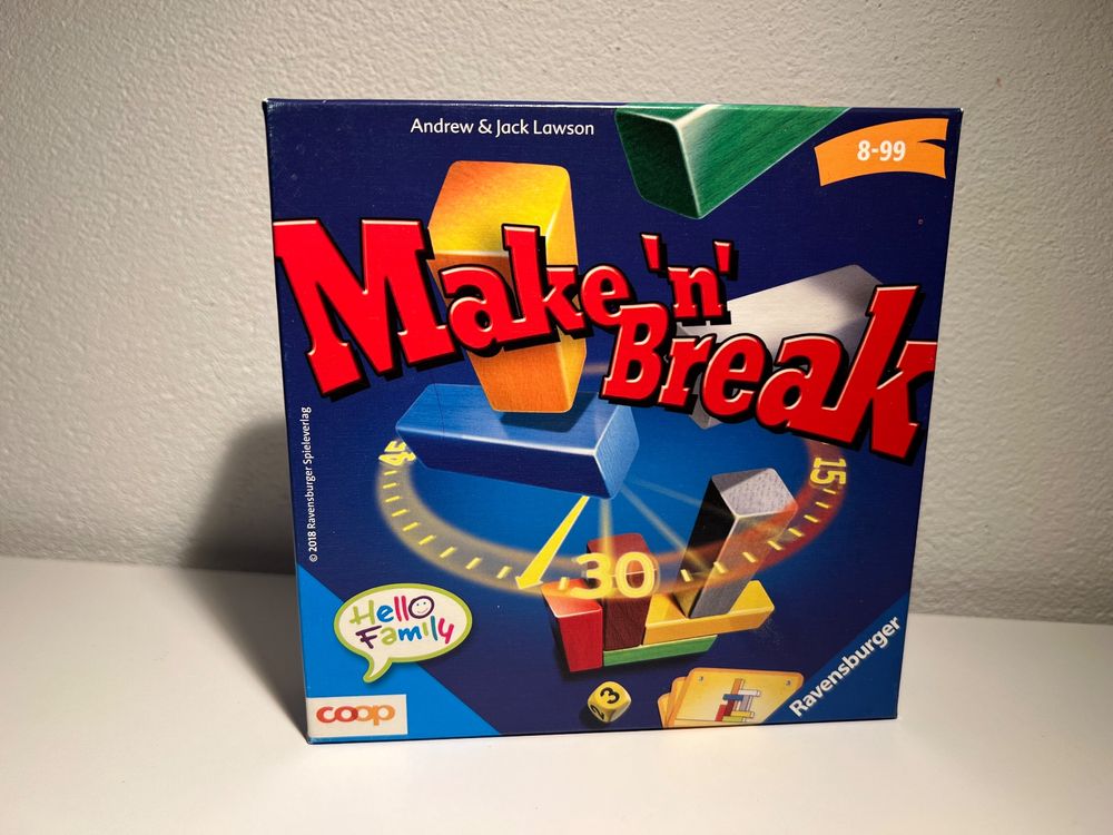 🎲🏗 Make 'n' Break - Kompakt Reiseedition 🎲 Ravensburger (Gebraucht) in für CHF 3.5 – mit ...