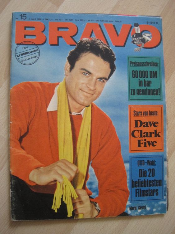 Bravo Nr 15 v 4 Apr 1966 Keith Richard Ch. Heston &&& (Gebraucht) in ...