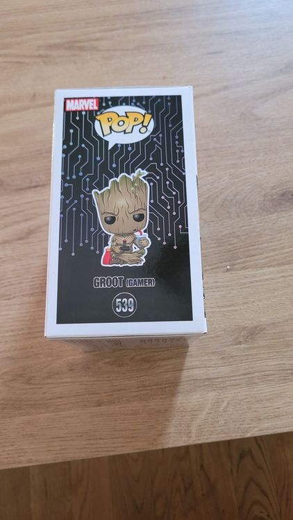 Funko Pop! Marvel - Groot Gamer #539 Only GameStop | Kaufen auf Ricardo