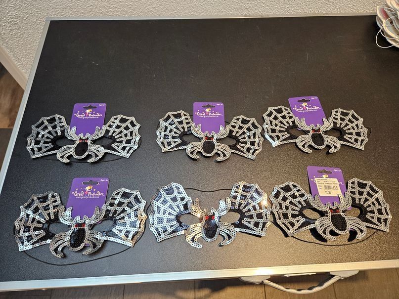 Neu - Kinder-Masken - Spinne 6 Stk. (Neu und originalverpackt) in ...