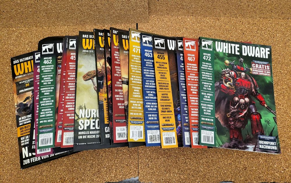 Warhammer White Dwarf Sammlung LOT DE (Gebraucht) in Winterthur für CHF ...