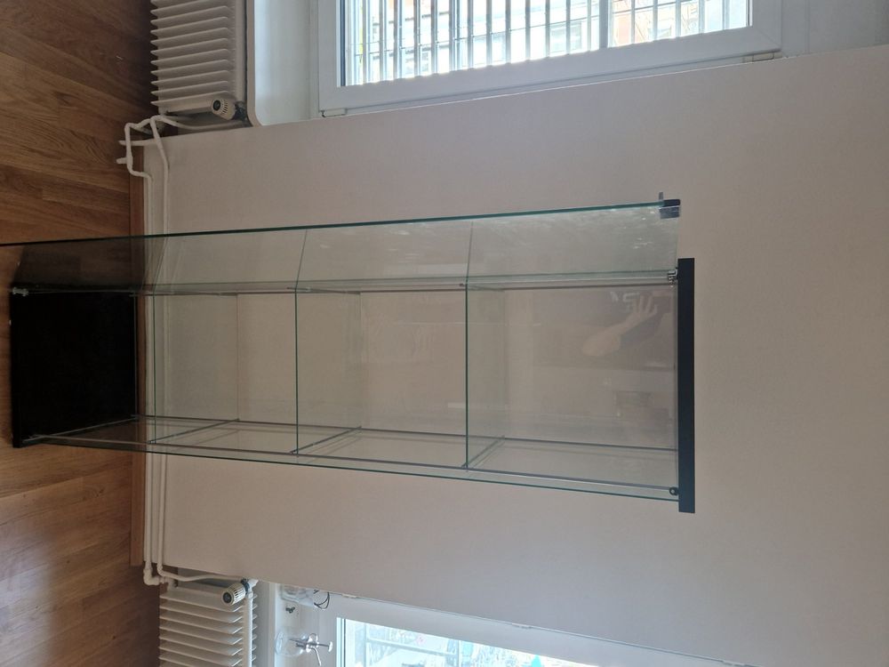 Vitrine - IKEA detolf schwarz (Gebraucht) in Biel für CHF 1 – nur ...