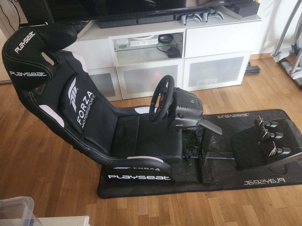 Logitech G923 + Playseat Forza Motorsport + Matte | Kaufen auf Ricardo