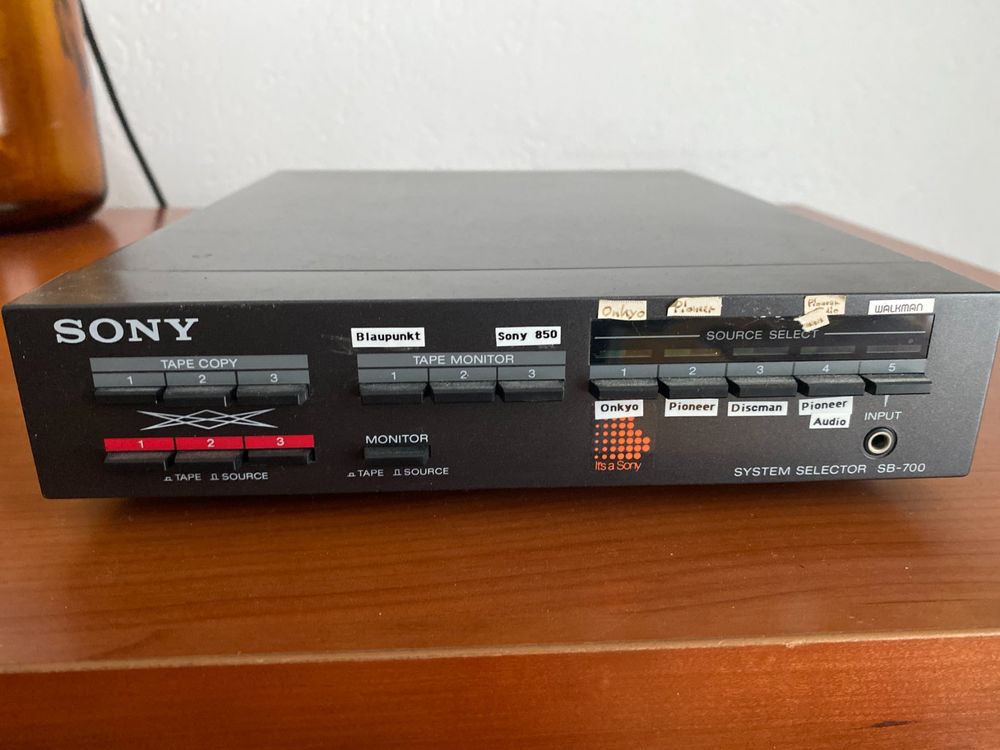 Sony System selector SB-700 | Kaufen auf Ricardo