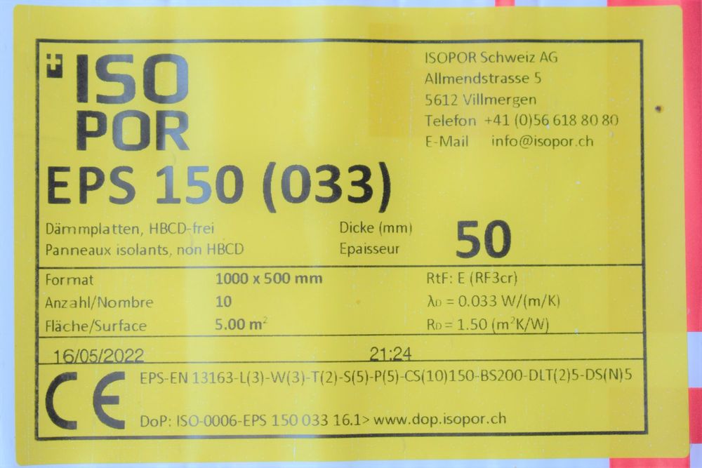 ISOPOR EPS (Dämmplatten) + ZiSOLA Roll EPS-T (Trittschall) | Kaufen auf ...