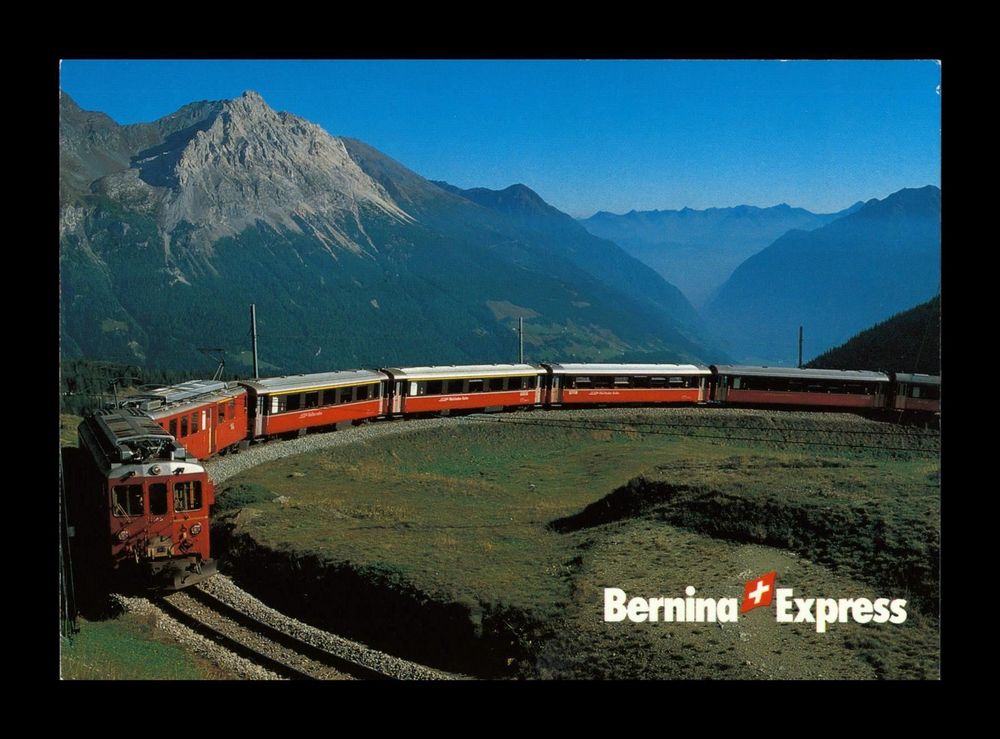 1989 Bernina Express der Rhätischen Bahn auf der Alp Grüm | Kaufen auf Ricardo