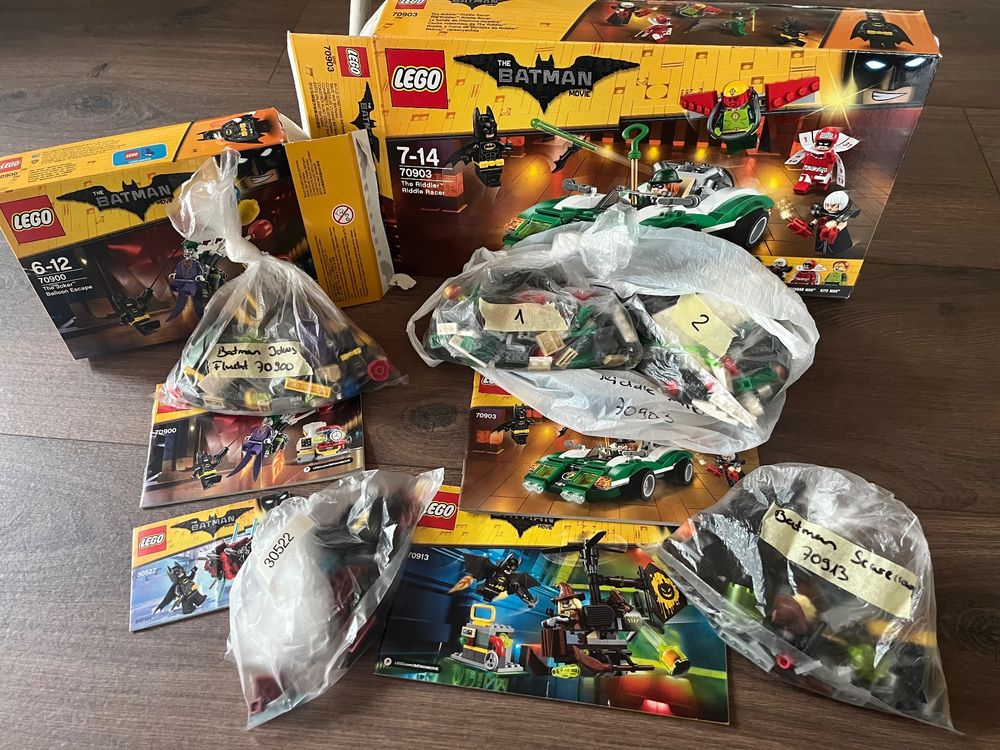 Lego Batman 4 Sets (Gebraucht) in Reitnau für CHF 71 – mit Lieferung ...