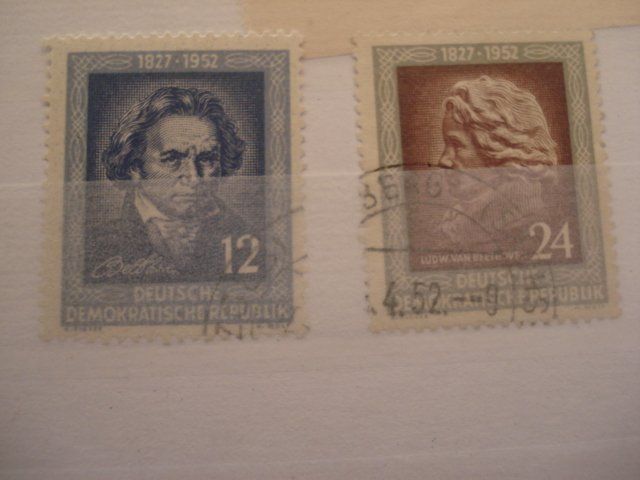 Satz DDR 1952 o, Beethoven (Gebraucht) in Niederwil AG für CHF 1 – mit ...
