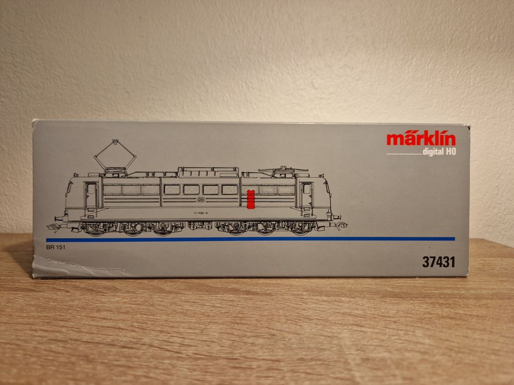 Märklin 37431 E-Lok BR 151 DB Cargo H0 (Gebraucht) in St-Aubin-Sauges für CHF 149 – mit ...