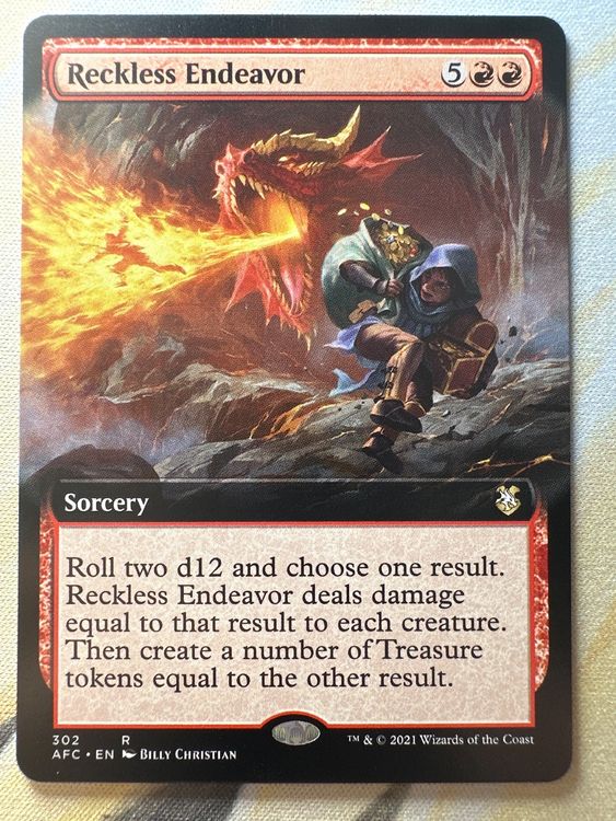 Reckless Endeavor Variant 302 Forgotten Realms (Neu (gemäss ...