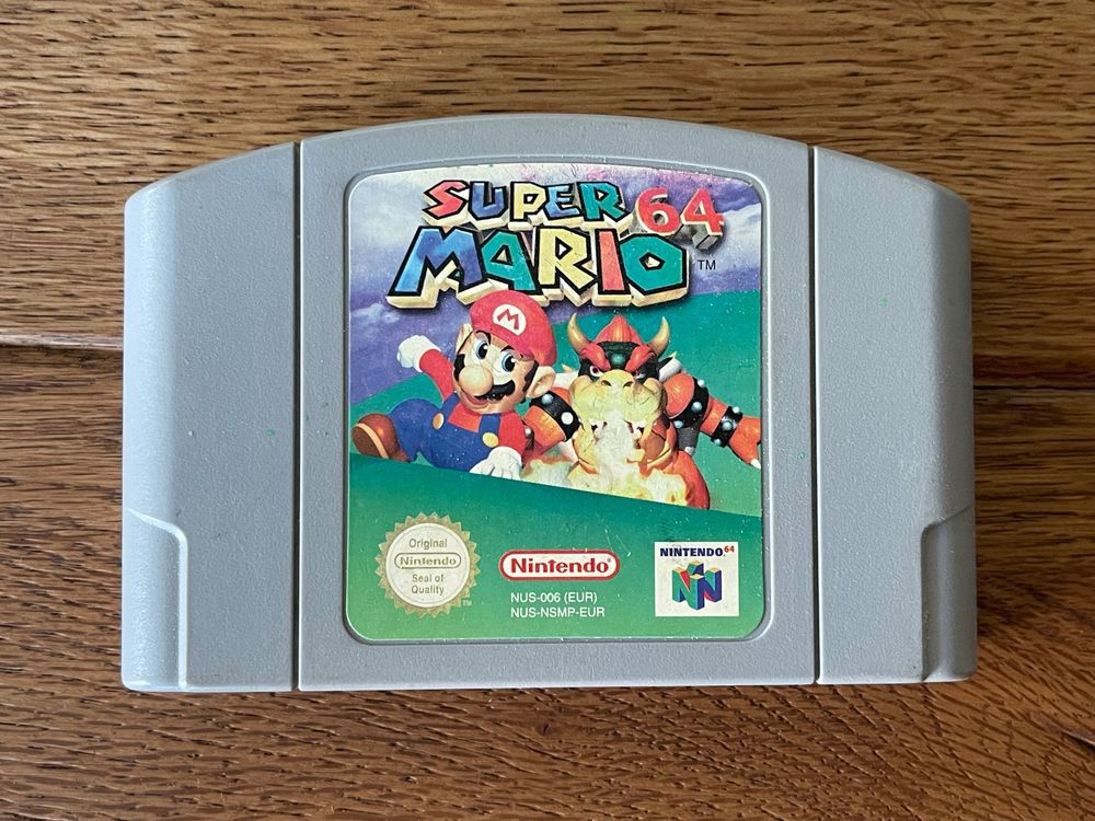 Super Mario 64 - Nintendo N64 (Gebraucht) in Zuerich für CHF 35 – mit ...