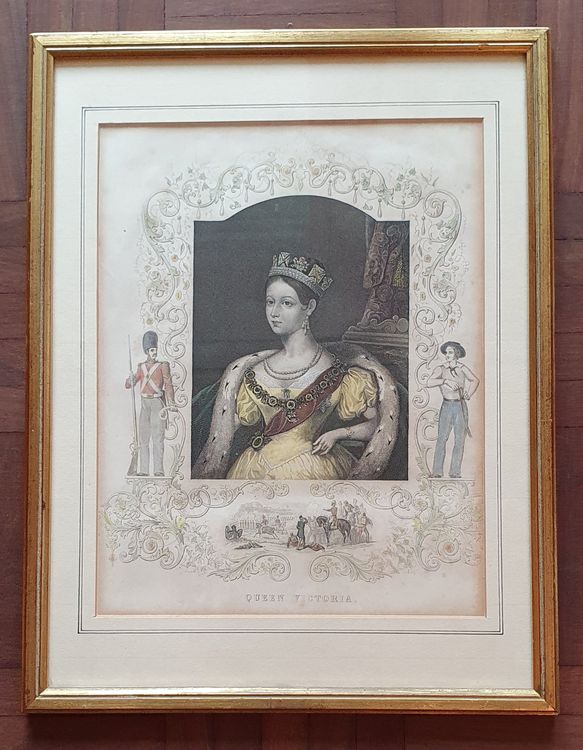 Bild - kolorierter Stich, Queen Victoria (Gebraucht) in Kreuzlingen für CHF 105 – mit Lieferung ...