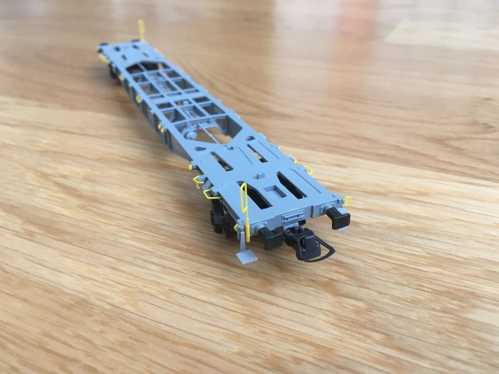 Roco 66621 SBB Sgns Containertragwagen ohne Beladung H0 (Gebraucht) in ...